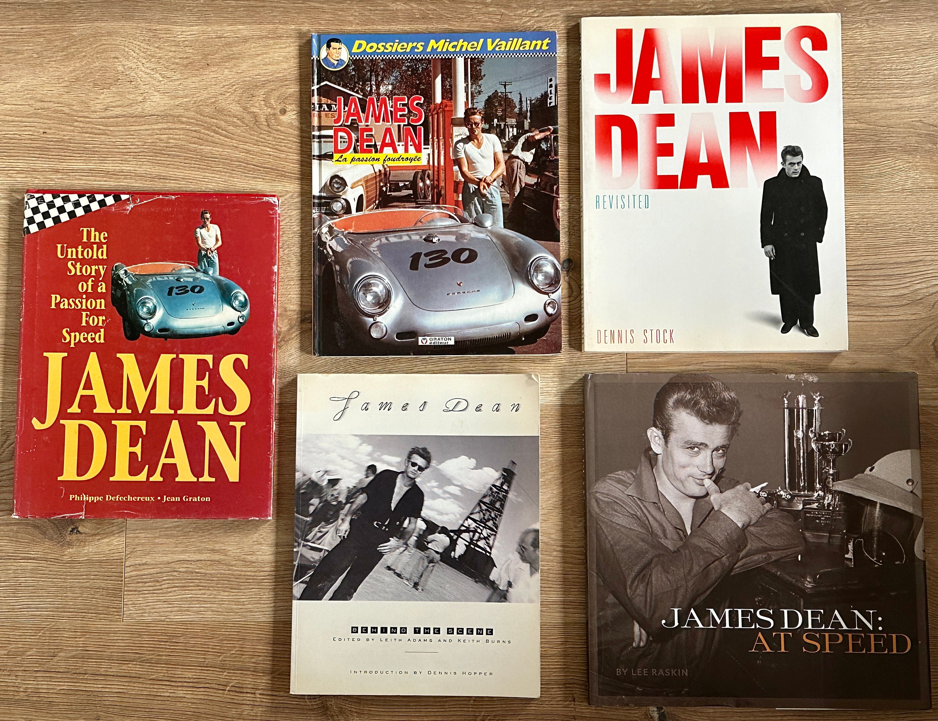 RARE Vintage SIGNED James Dean Books behind the Scene the Untold Story ...