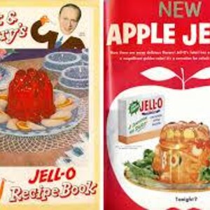 Vintage 1950s Aluminum "jell-o" Dessert Molds Cups Scalloped & Fluted ...