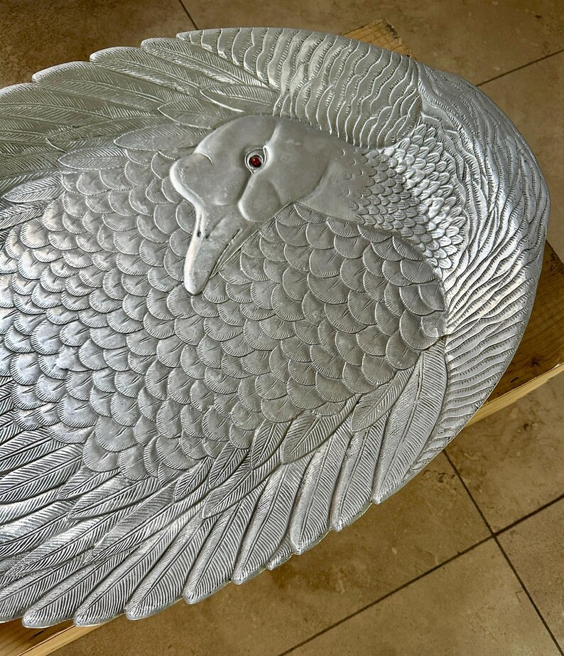 RARE Retired Arthur Court Duck Platter: Hand-forged Aluminum Serving ...