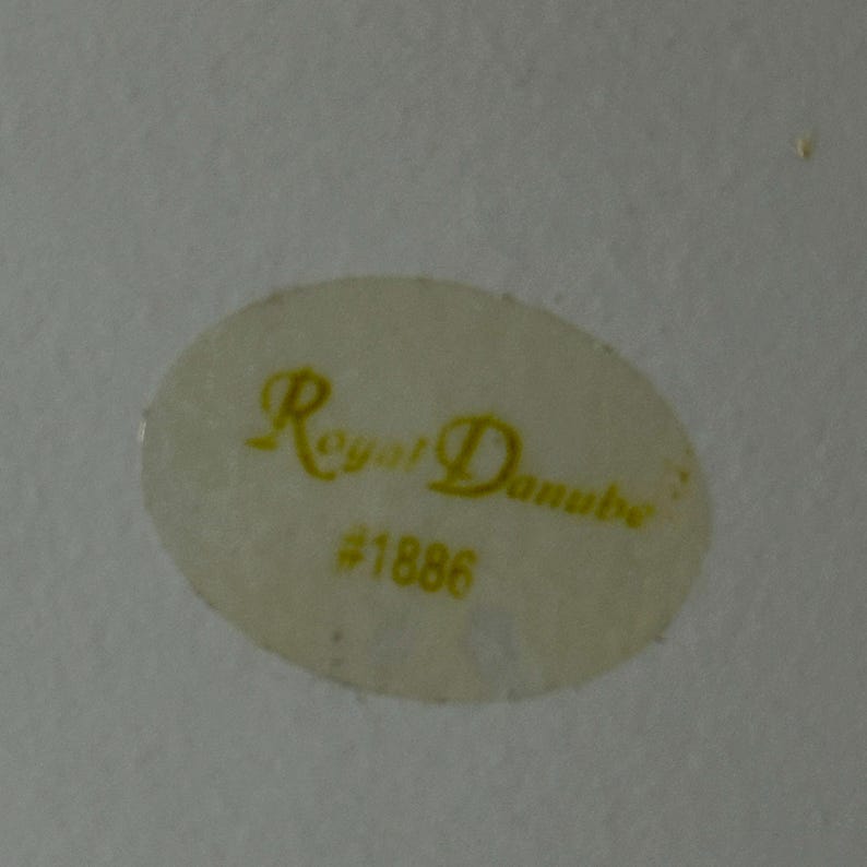 Vintage Royal Danube Child's Tea for 2 Set • 10 Pc. Service • White ...