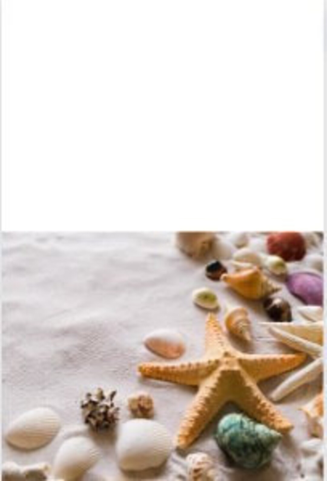 Ocean Themed Digital Editable Note Cards - Etsy