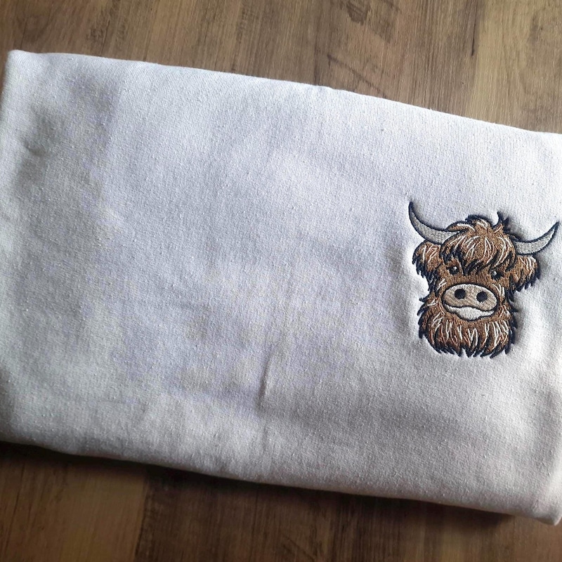 Highland Cow Jumper - Etsy UK
