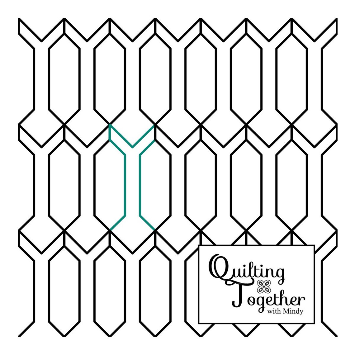 Bladed Modern Digital Design Pantograph for Edge to Edge Longarm ...