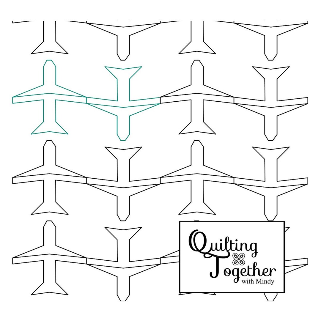 Airplane Too Digital Pantograph Design for Edge to Edge Longarm ...
