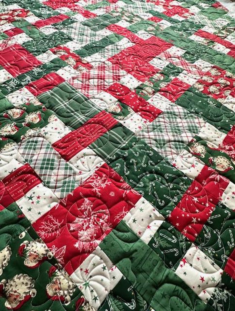 Peppermint Candies Panto Digital Design for Longarm Quilting Edge to ...