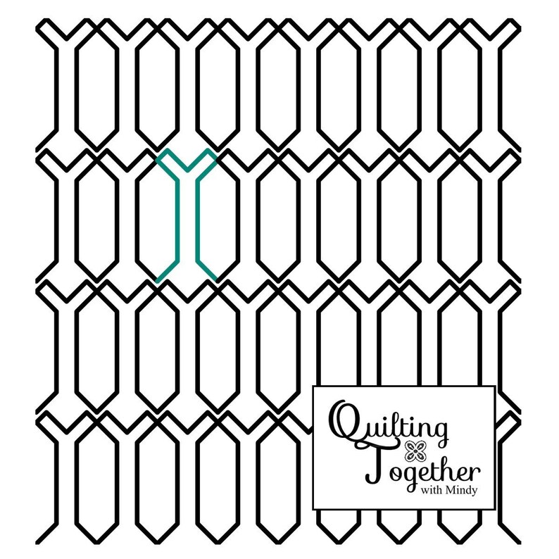 Bladed Modern Digital Design Pantograph for Edge to Edge Longarm ...