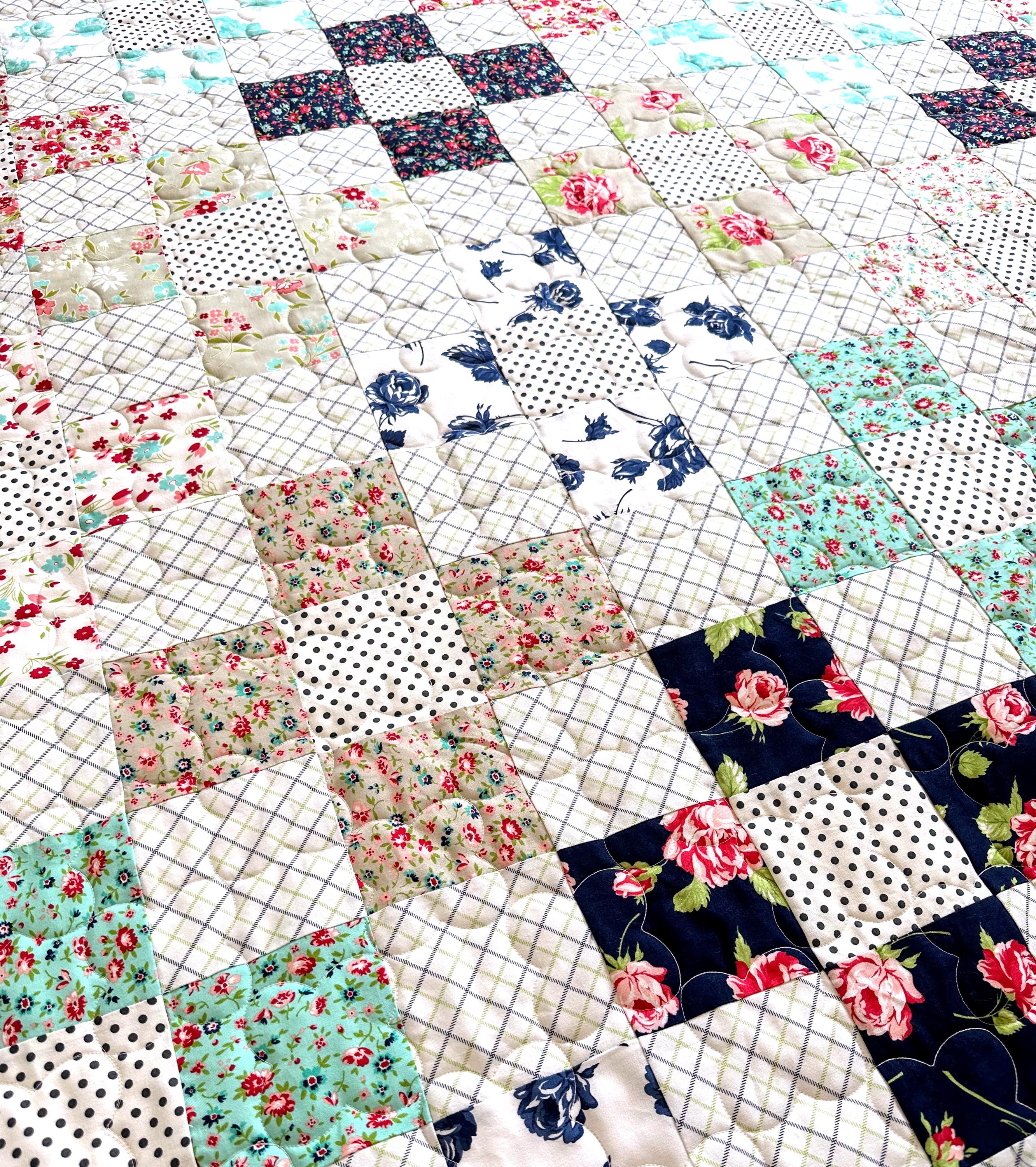 Mega Plus Digital Quilting Design for Longarm Edge to Edge Pantograph ...