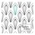 Bear Claws Digital Longarm Quilting Design for Edge to Edge Pantograph ...