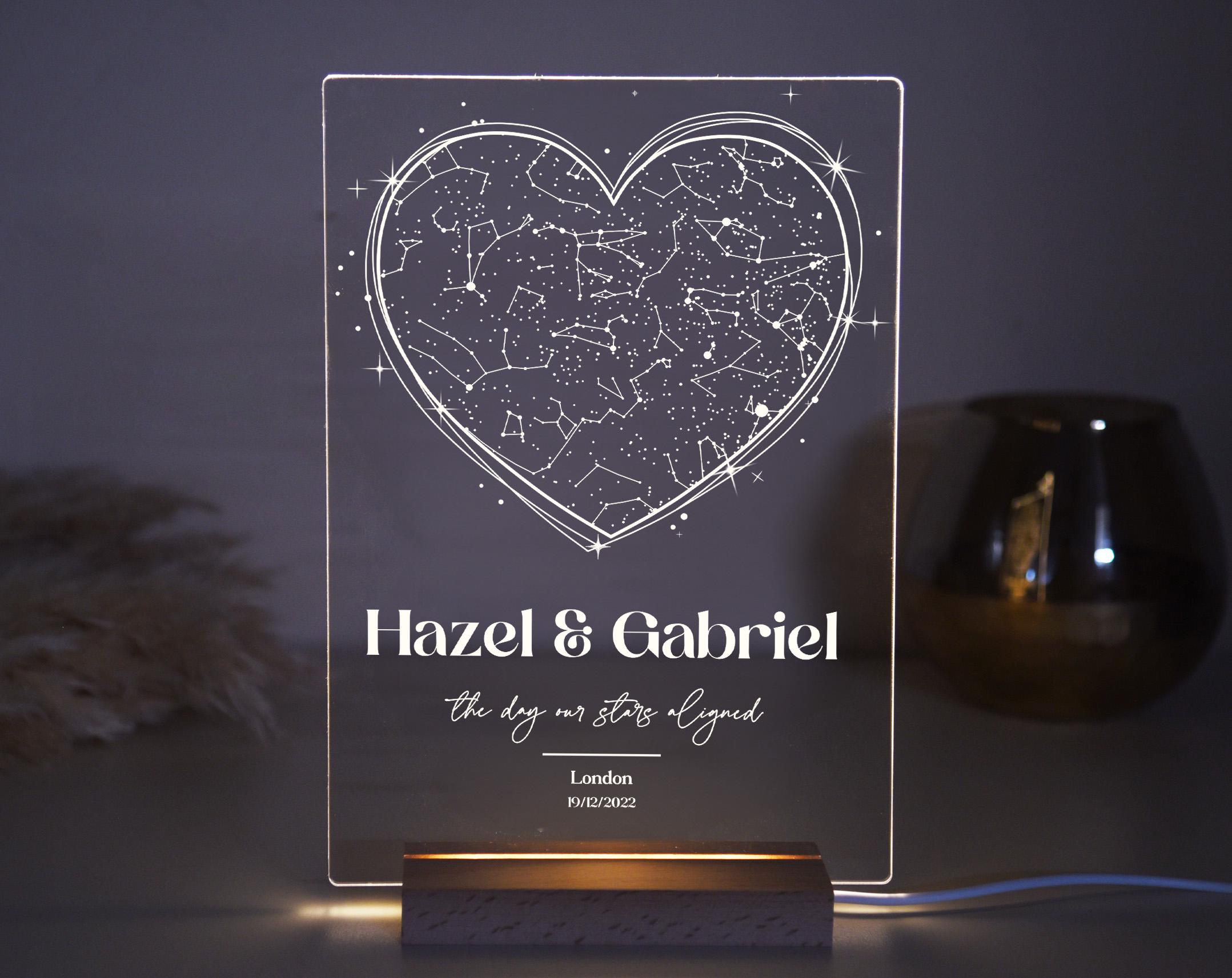 Star Map Poster Digital Constellation Map Print Star Chart Print ...