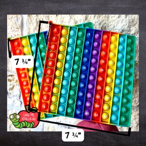 Multiplication Pop It, 100's Chart Pop It, Fun School Supplies ...