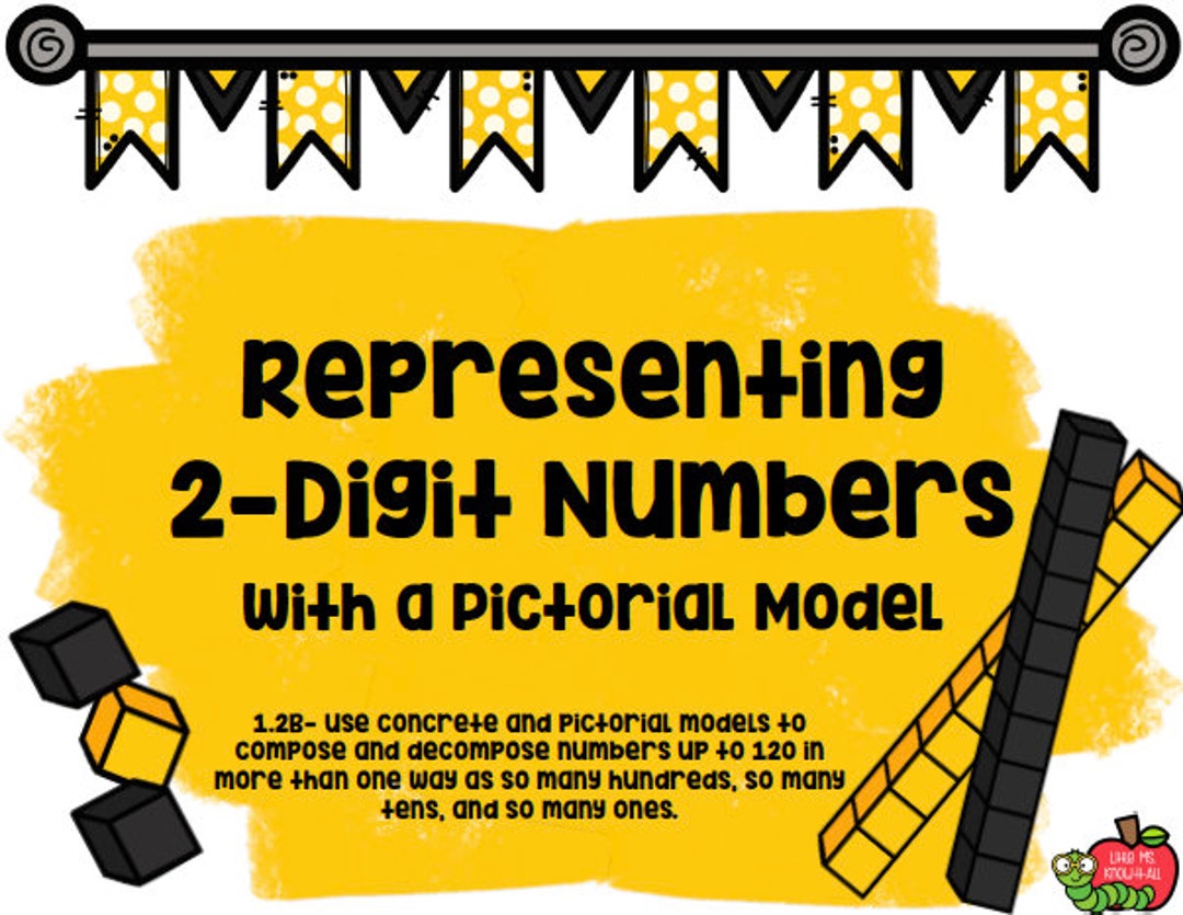Representing Two-digit Numbers With a Pictorial Model Task Cards ...
