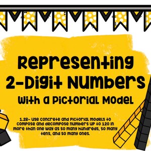 Representing Two-digit Numbers With a Pictorial Model Task Cards ...