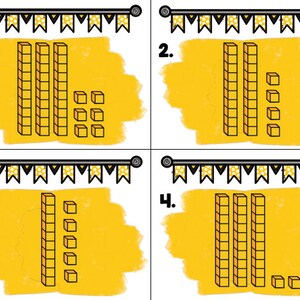 Representing Two-digit Numbers With a Pictorial Model Task Cards ...