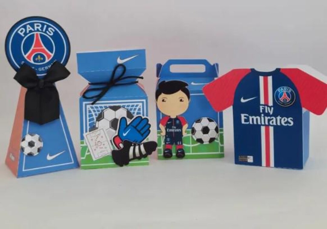 PSG Birthday Party Favor Digital Box - Studio and Pdf - Etsy