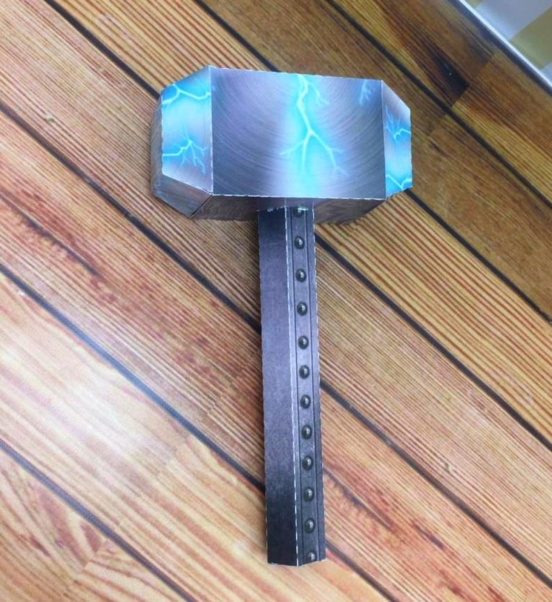 PRINTABLE Mjolnir Thor Hammer Favor Box | Gift Box, and Treats Vikings ...