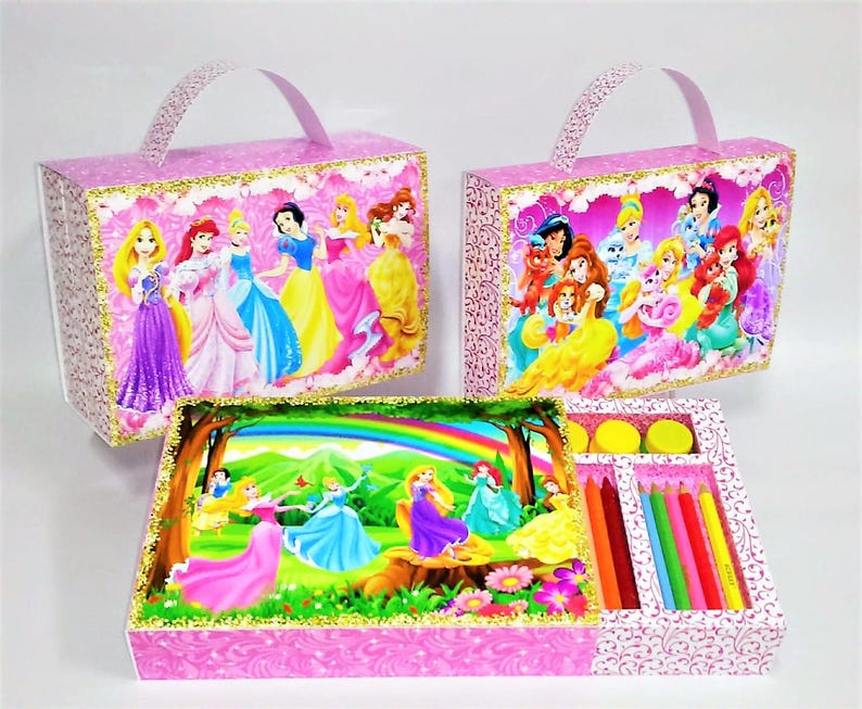 DIY Printable File Party Fun Kit Favor. Goody Boxes. Party Decoration ...