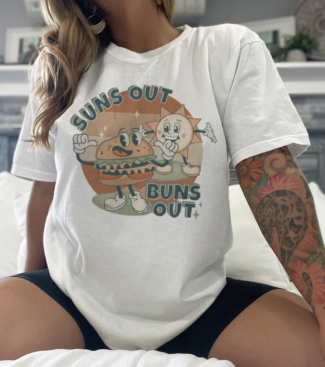 Buns Out Gym Shirt, Gym Pump Cover, Pump Cover Tshirt, Oversized Gym Tee, Pump Cover Women ...