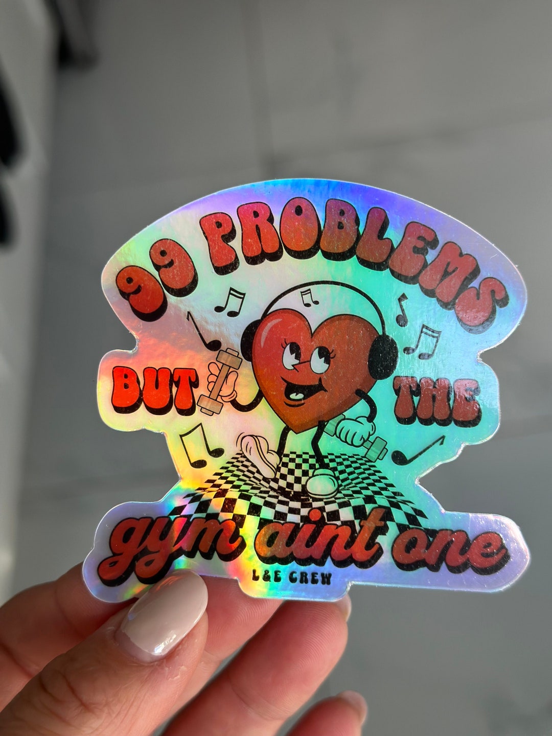 Gym Sticker, Workout Sticker, Weightlifting Sticker, Fitness Sticker ...