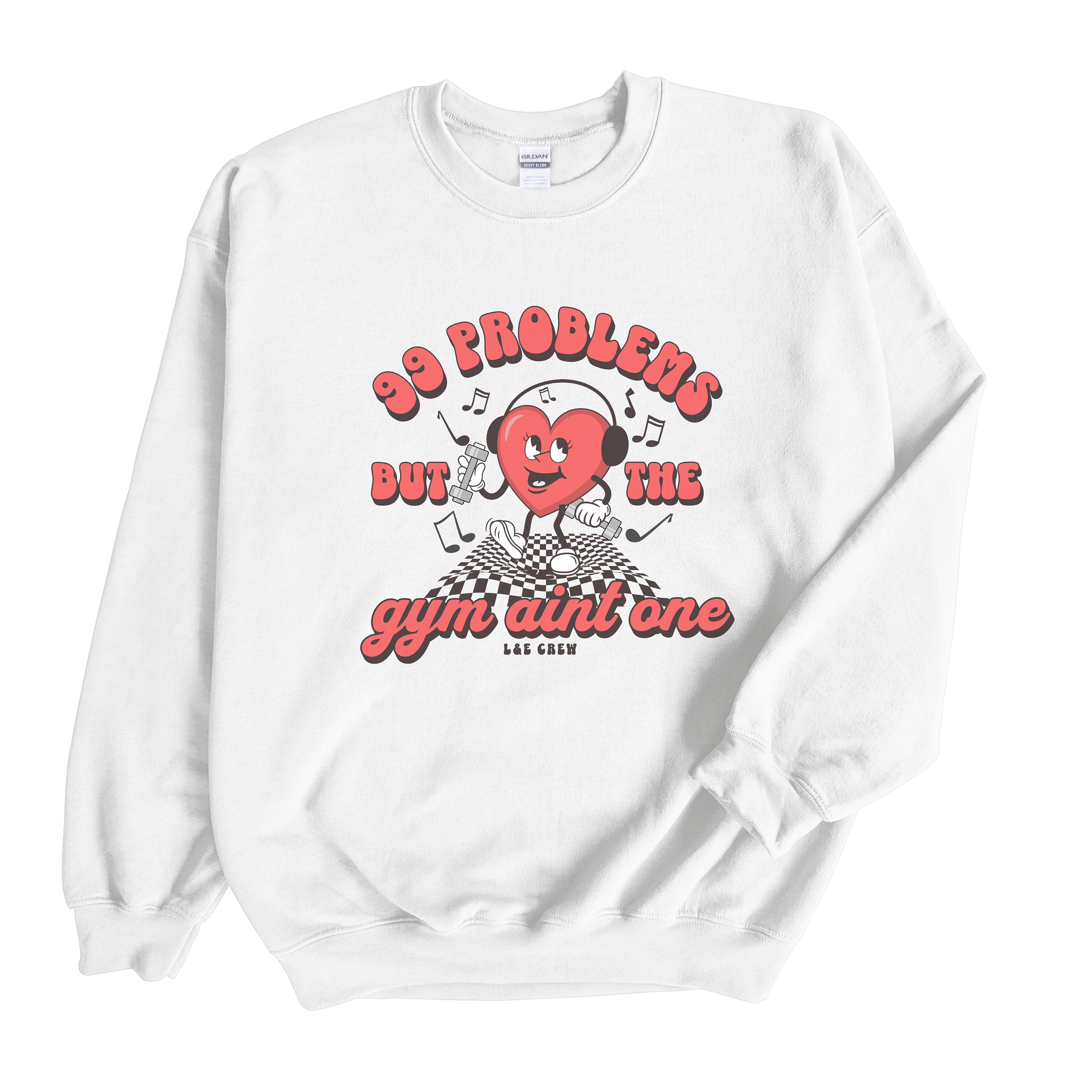99 Problems Sweatshirt, Gym Pump Cover, Gym Hoodie, Gym Sweatshirt ...