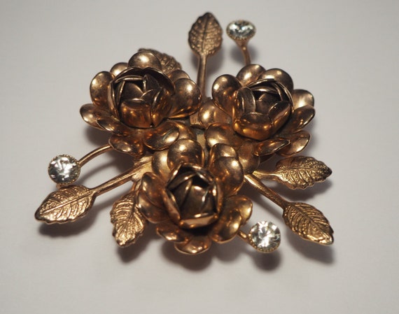 Rose Gold Brooch That Can Also Be Worn As A Pendant O… - Gem