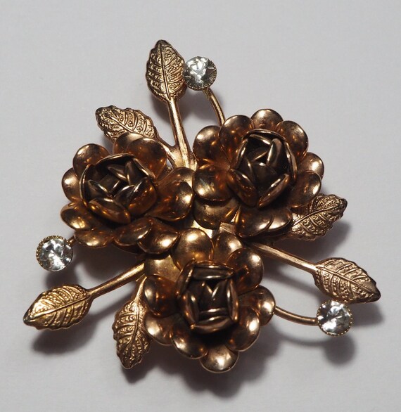 Rose Gold Brooch That Can Also Be Worn As A Pendant O… - Gem