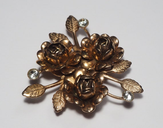 Rose Gold Brooch That Can Also Be Worn As A Pendant O… - Gem