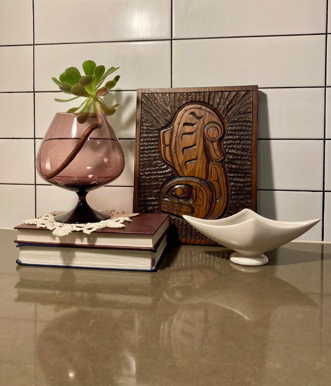 Brandy Balloon Snifter Amethyst 1960's MCM - Etsy