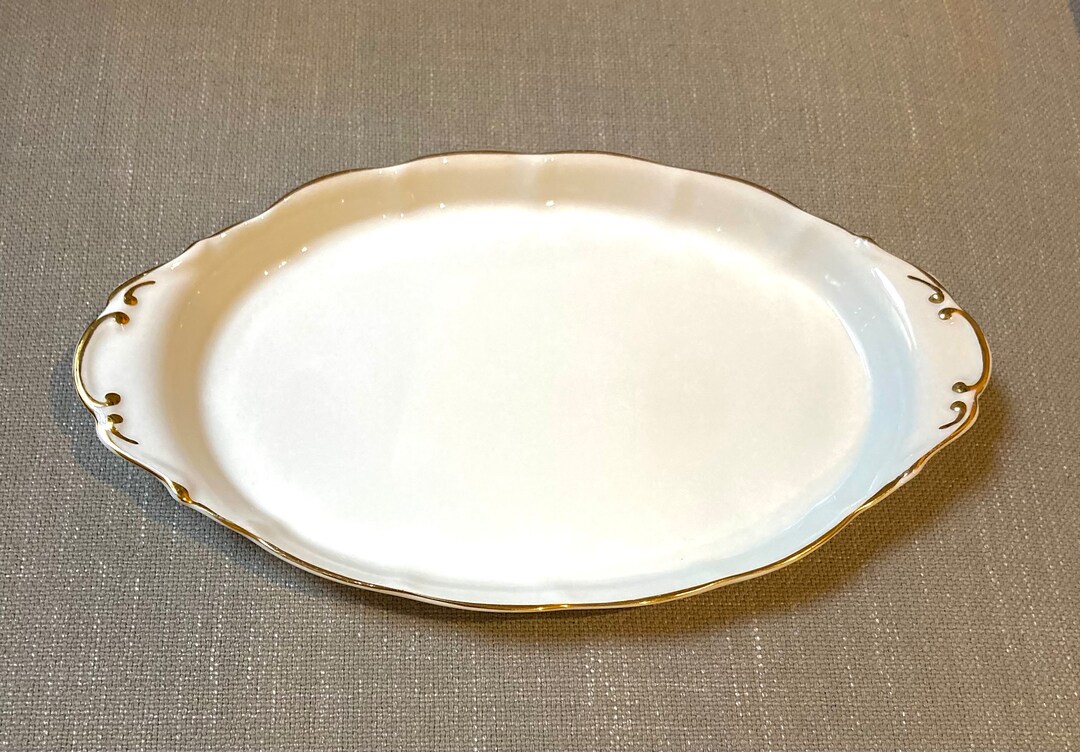 Royal Albert Small Oval Tray Plate, Val Dor - Etsy