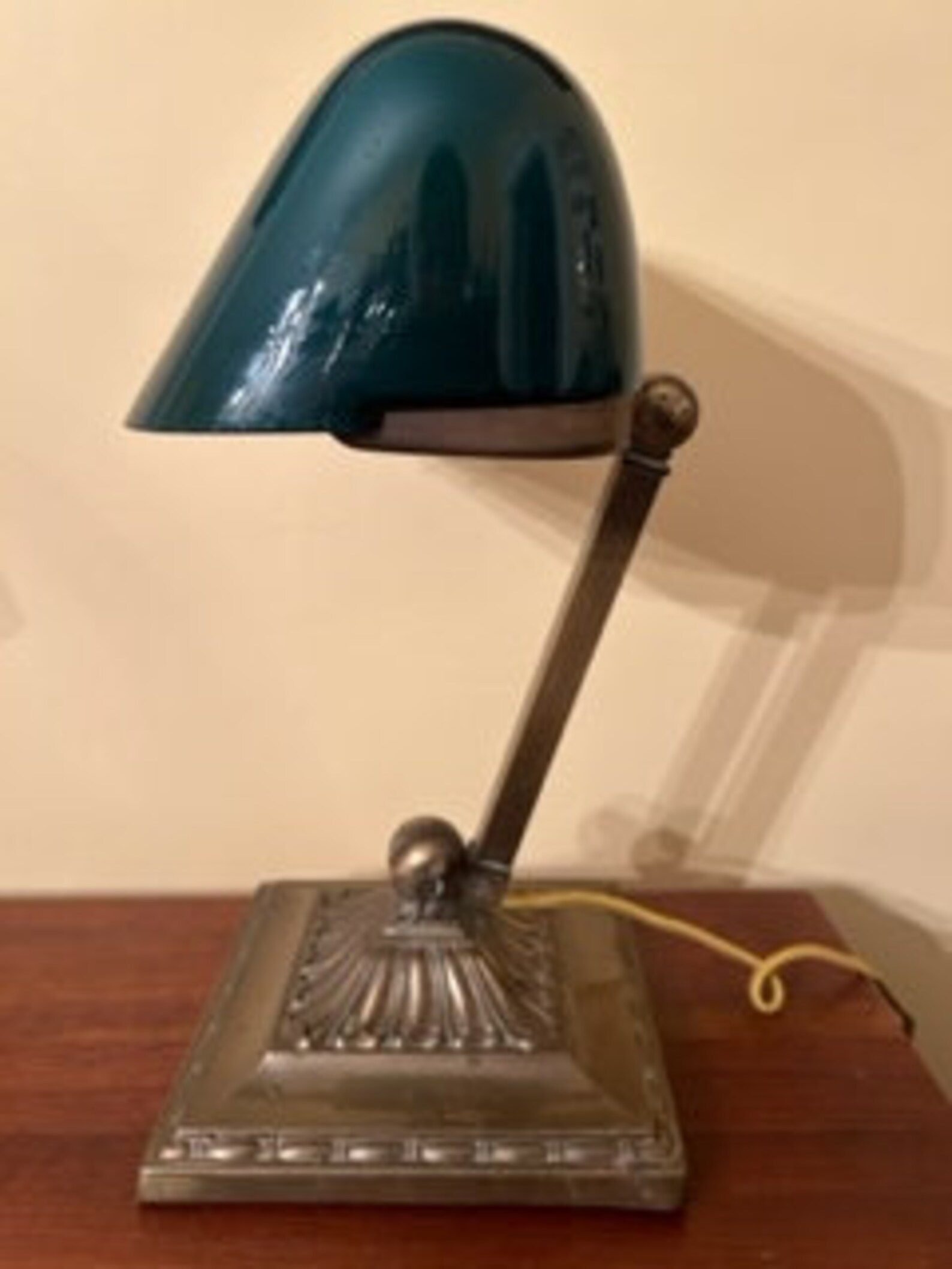 Vintage Banker's Lamp Emeralite - Etsy