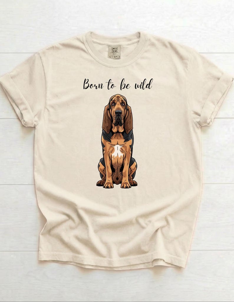 Born to Be Wild PNG, Bloodhound - Etsy