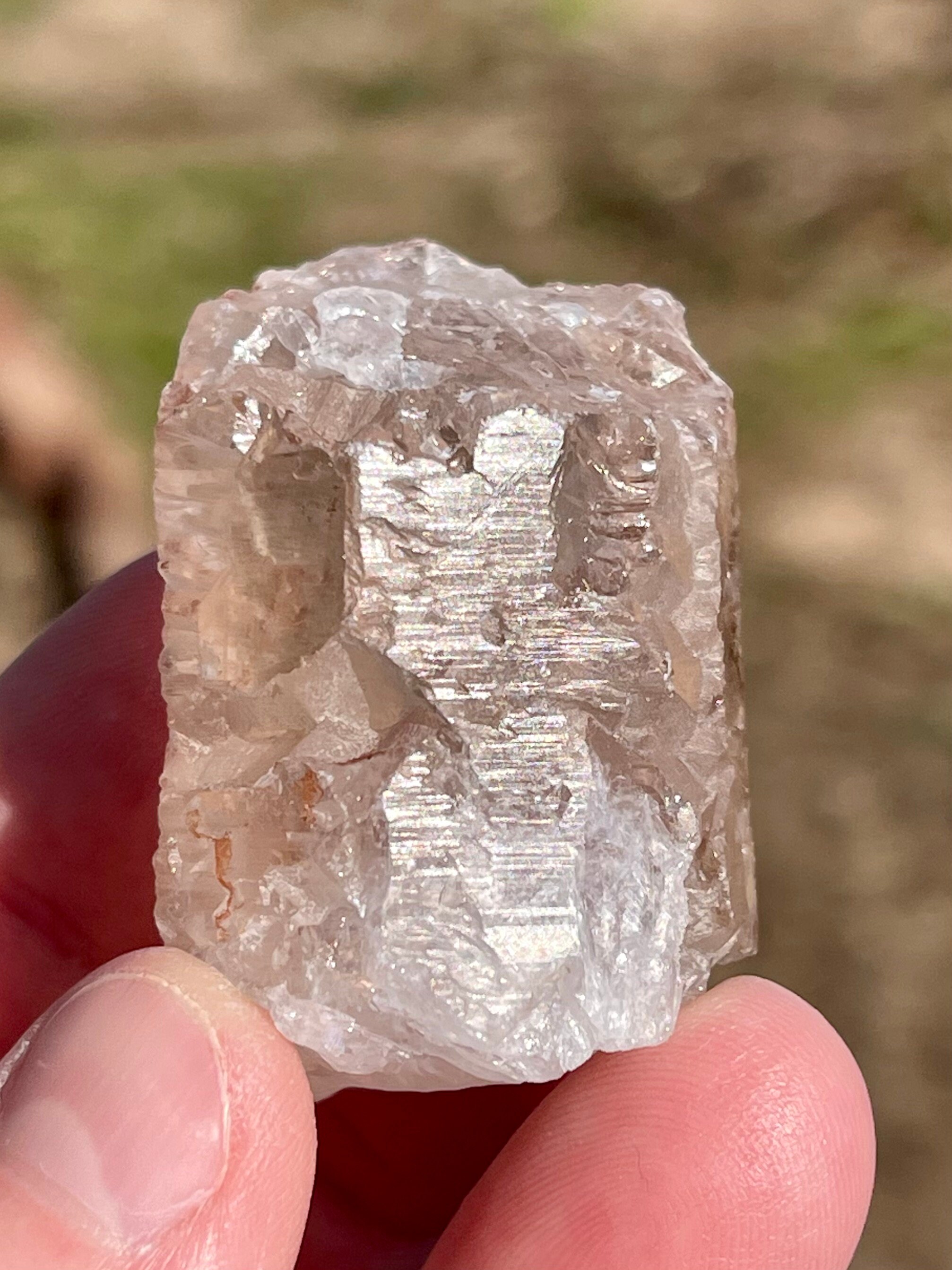 Tangerine Dissolution Quartz, Ancient Sage Quartz, Hydrothermally ...