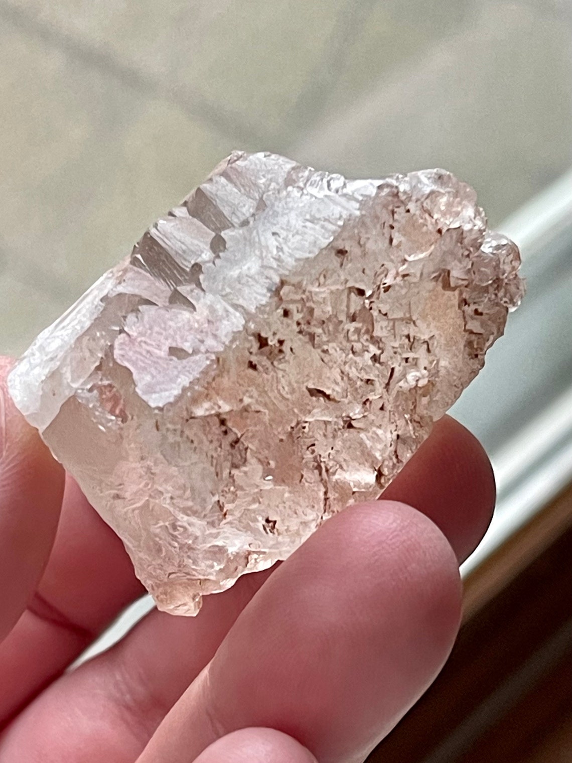 Tangerine Dissolution Quartz, Ancient Sage Quartz, Hydrothermally ...