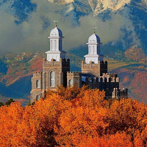 Logan Lds Temple - Etsy
