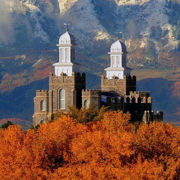 Logan Lds Temple - Etsy