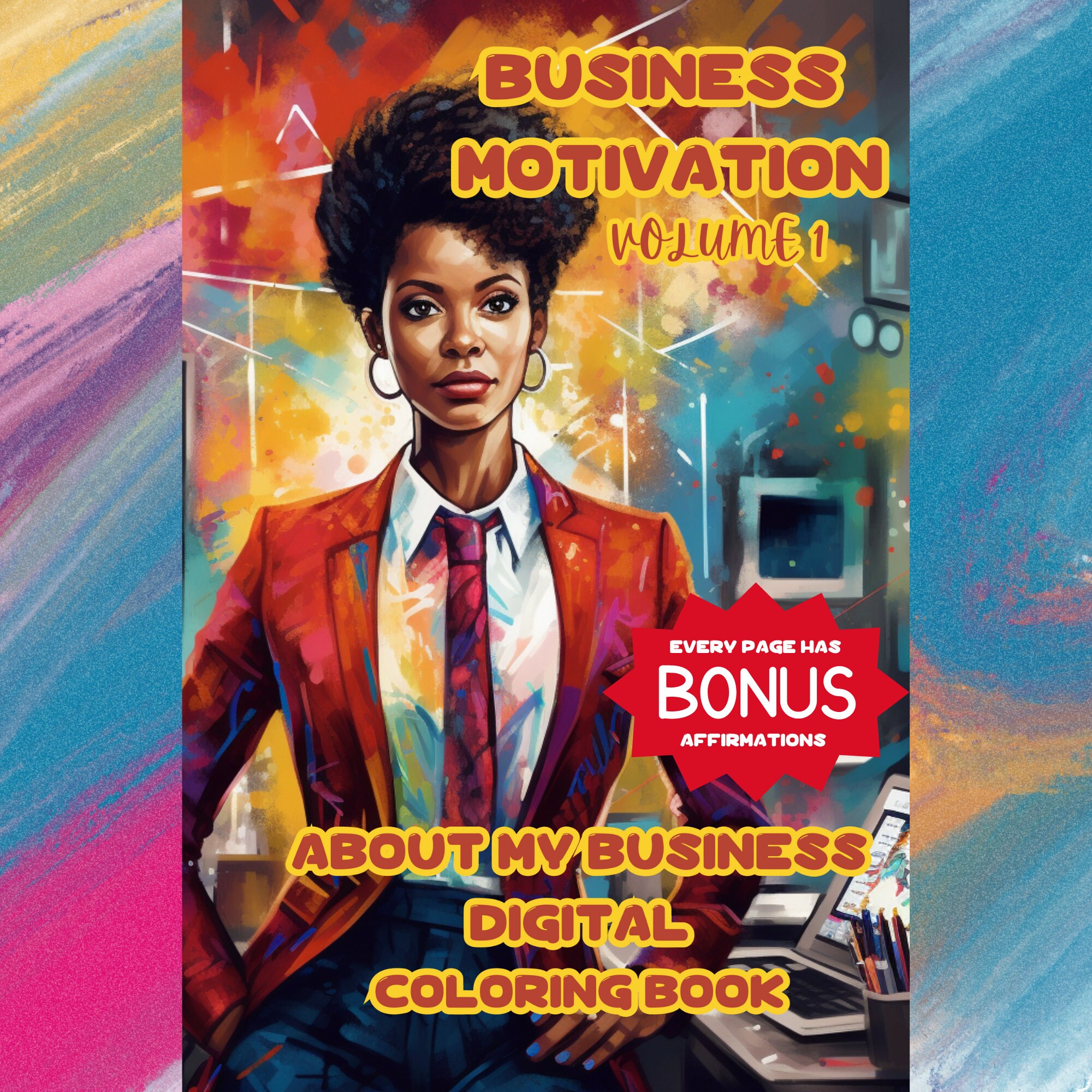 About My Business Coloring Book-boss Chicks Volume 1 Coloring Pages ...