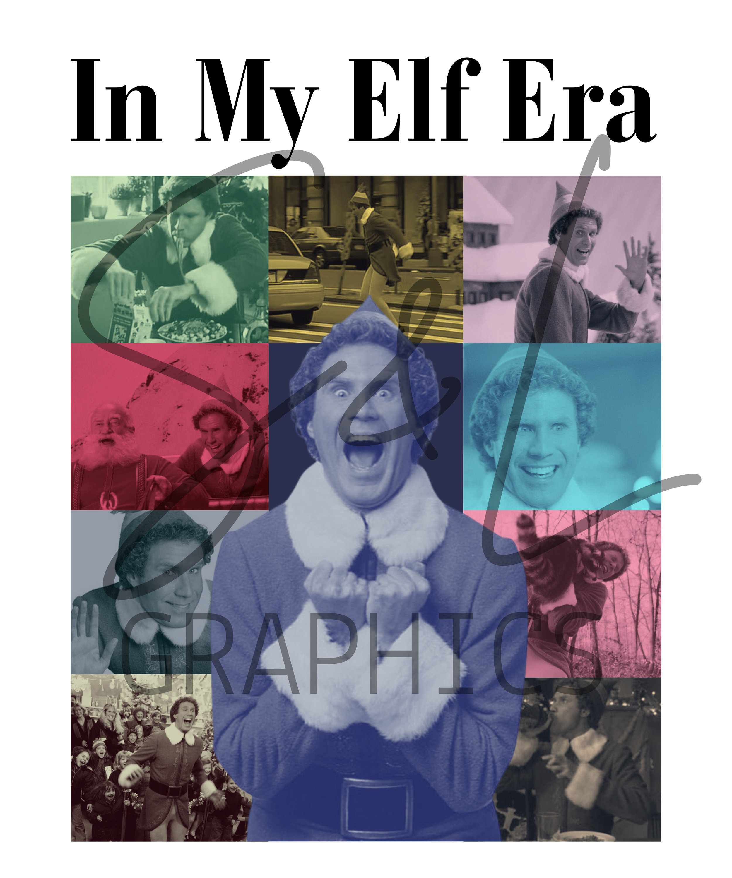 In My Elf Era, Buddy PNG, Instant Download, Elf Era Sublimation PNG Elf ...