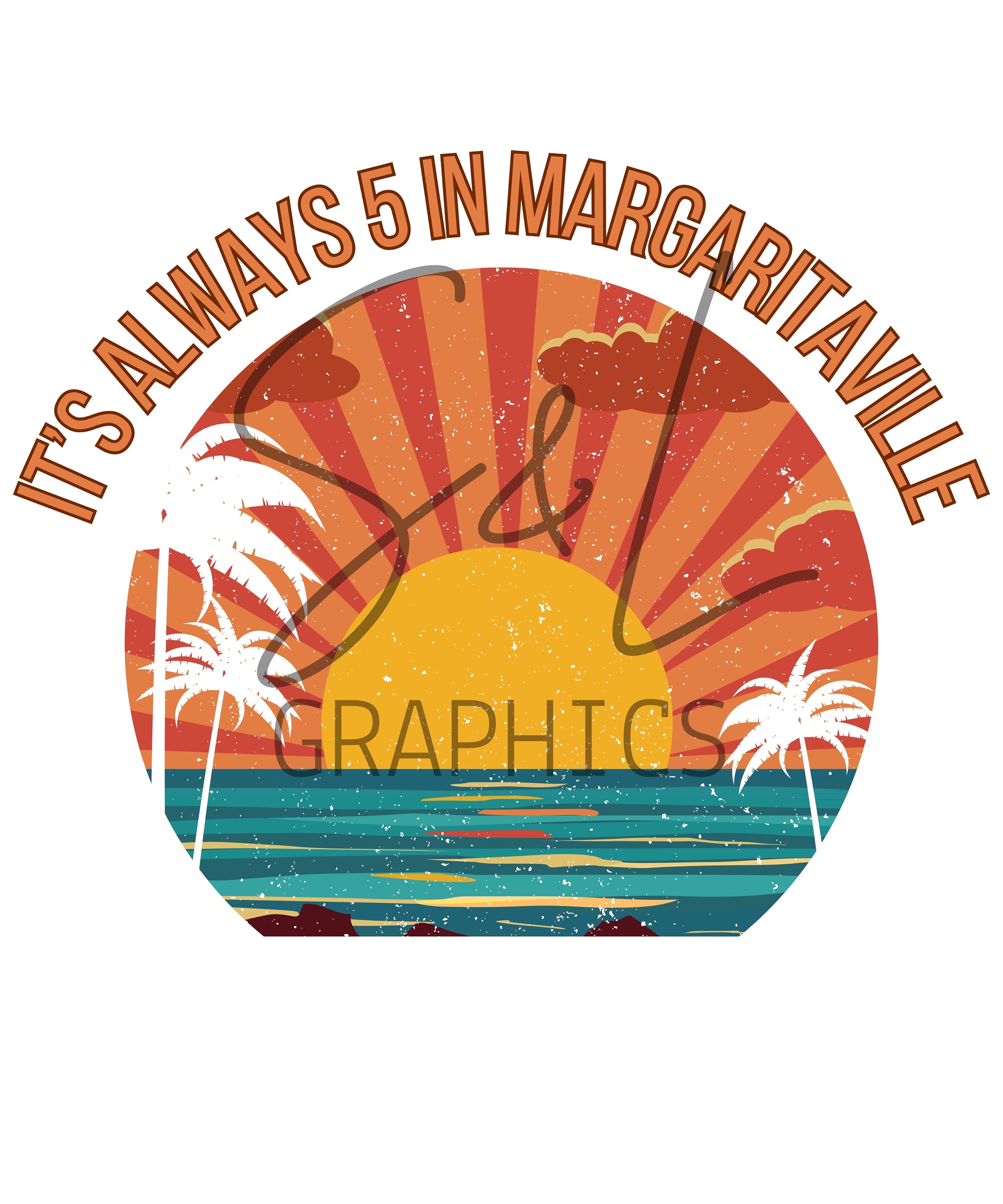 Jimmy Buffett, Margaritaville, 5 O’clock Somewhere, Instant Download ...