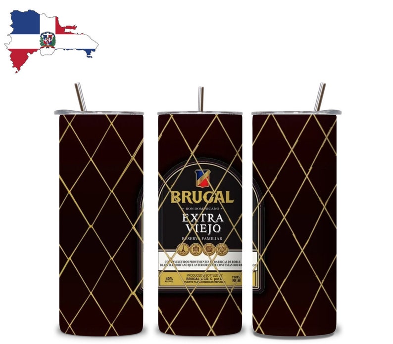 RD Tumbler Dominicano 20oz Dominican Tumbler Vaso Termo Extra Viejo Ron ...