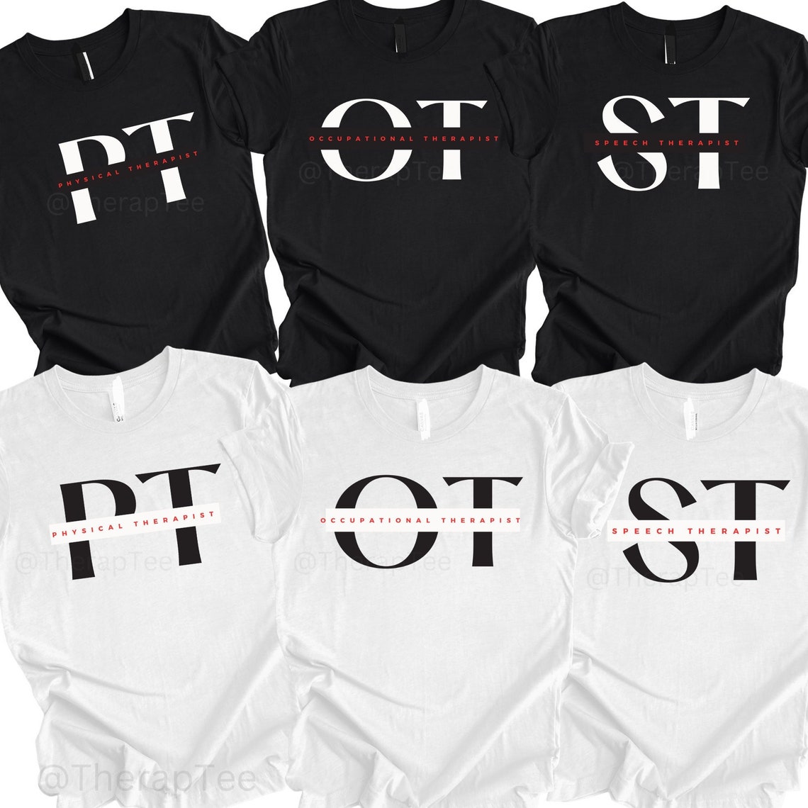 Occupational, Physical, Speech Therapy Shirts, Healthcare per Diem ...