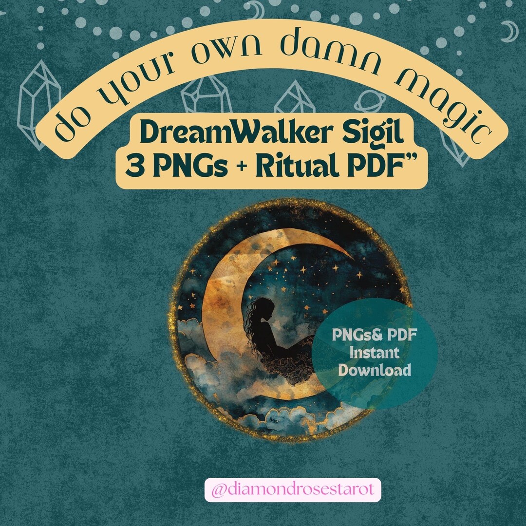Do Your Own Damn Magic DIY Printable Sigils + Ritual PDF | Dreamwalk ...