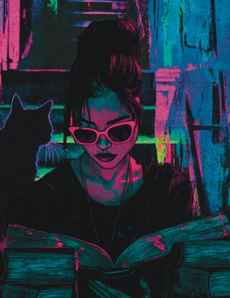 Guide to Spellcasting + Cyberpunk Witch Ephemera Scrapbook Journal ...