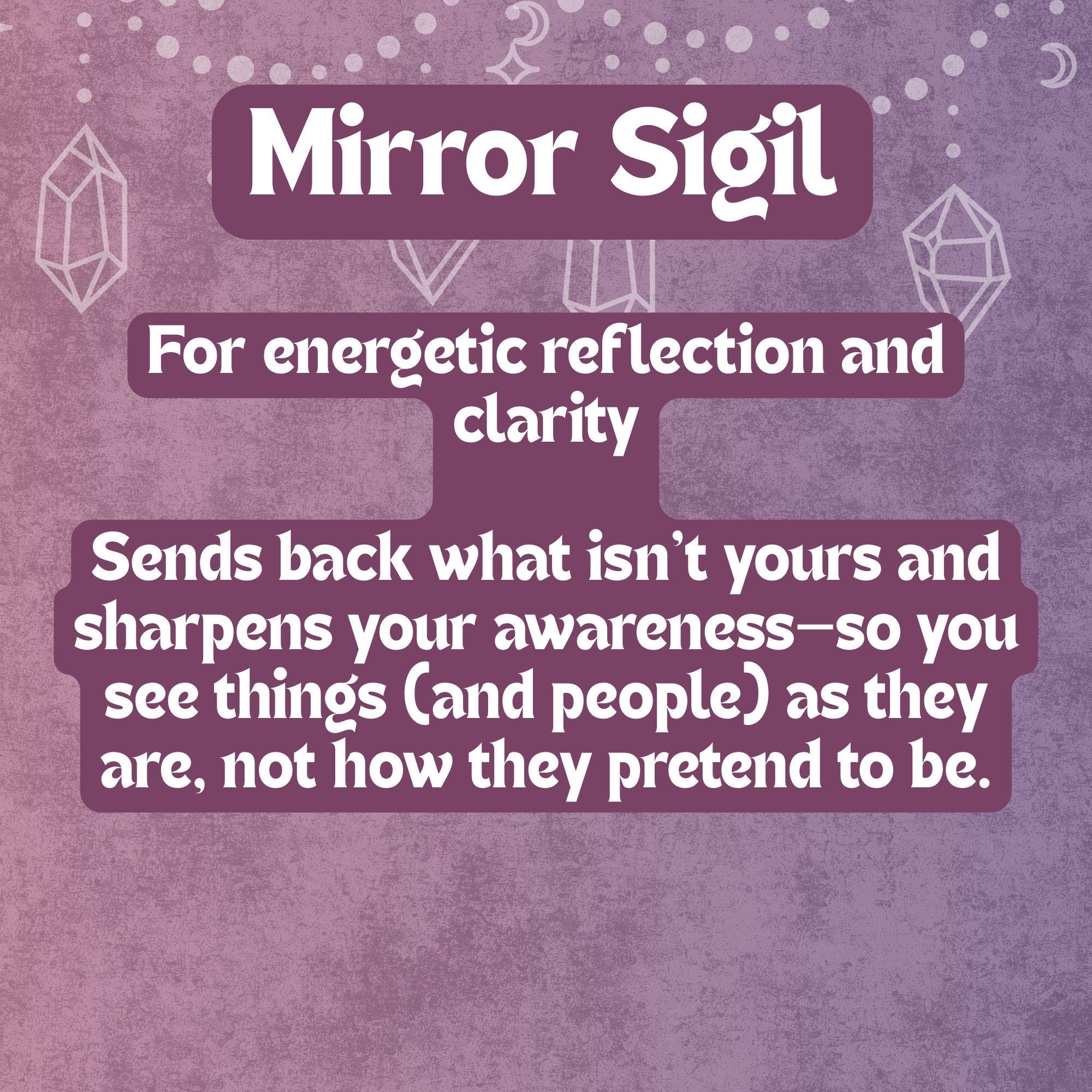 Do Your Own Damn Magic | DIY Printable Sigil + Ritual PDF | Mirror (for ...
