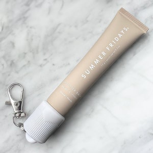 Chunky Lip Balm Keychain Cap: Lip Gloss Holder for Summer Fridays ...