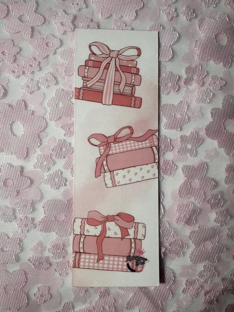 Pink Cute Bookmark, Bookish Merch, Book Lover Gift, Gifts for Readers ...