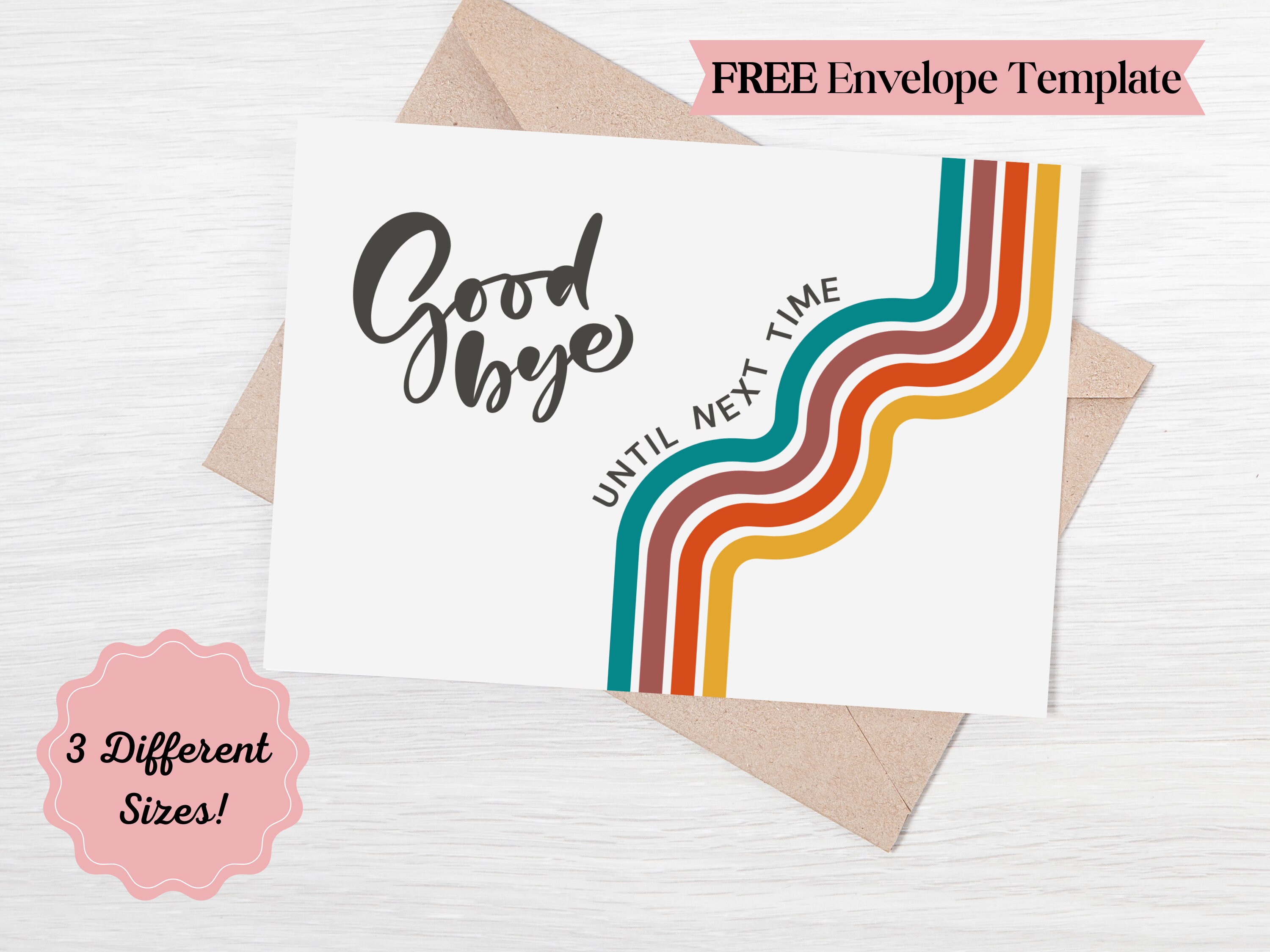 Business Card Envelope Template