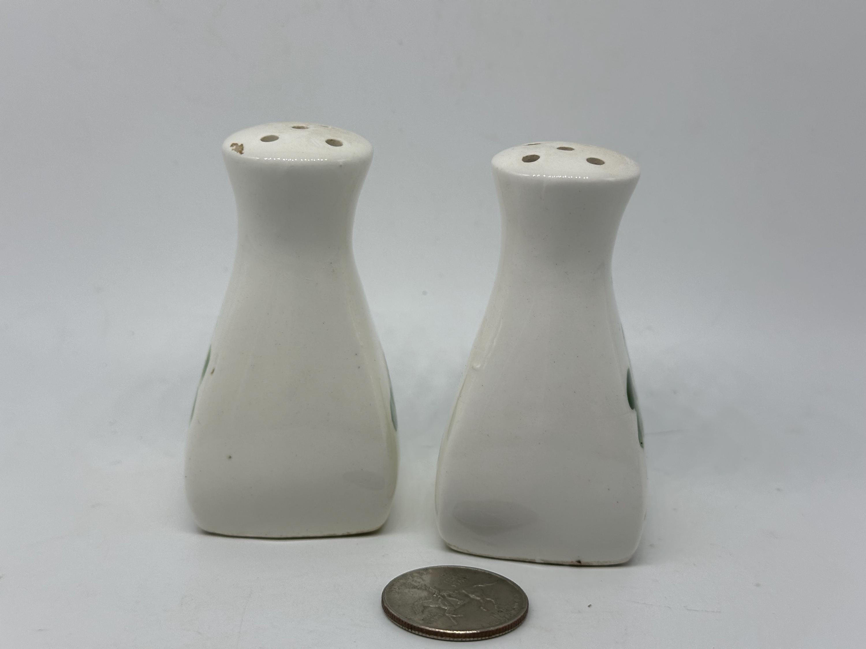 Vintage Ceramic Salt Pepper Shakers Dispensers Made in Japan - Etsy