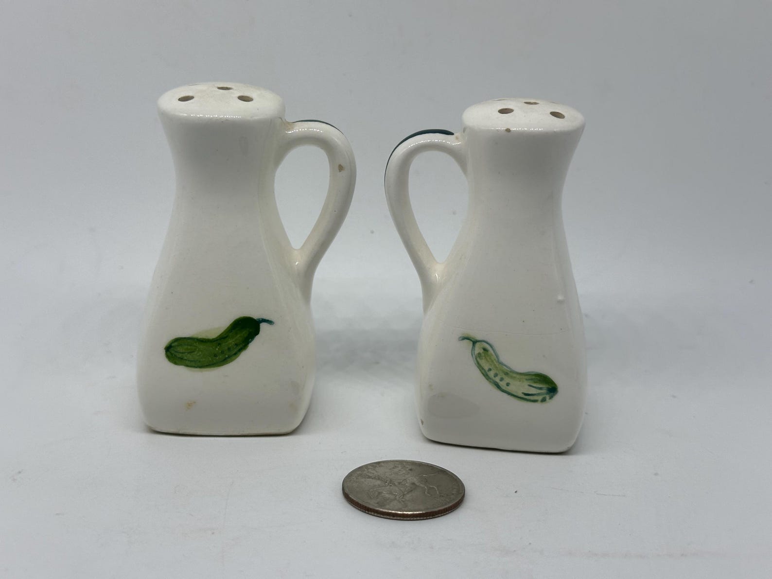Vintage Ceramic Salt Pepper Shakers Dispensers Made in Japan - Etsy