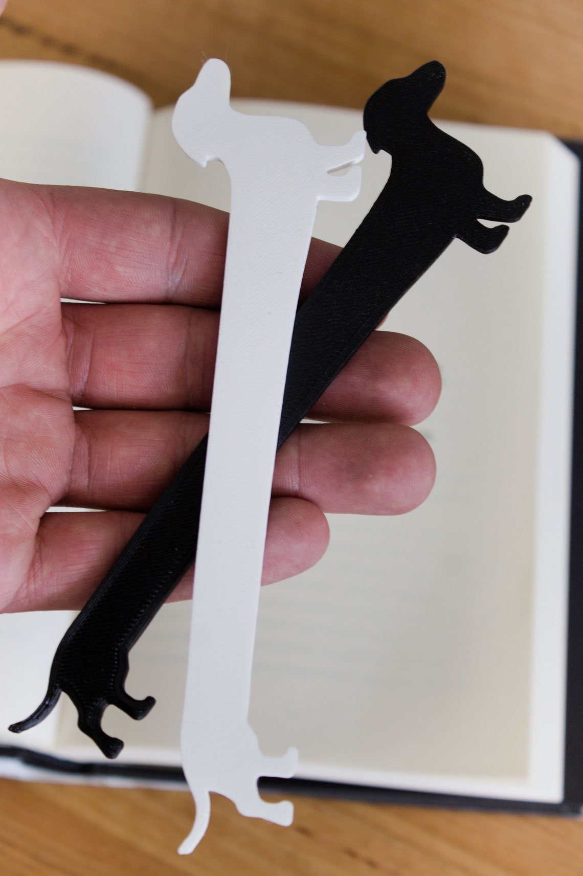 Sausage Dog Bookmark Pair for Readers | Ying & Yang Dachshund Bookmark ...