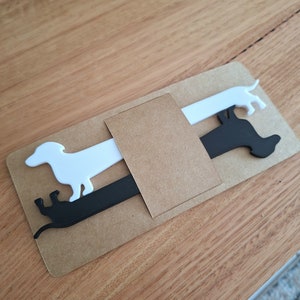 Sausage Dog Bookmark Pair for Readers Ying & Yang Dachshund Bookmark ...