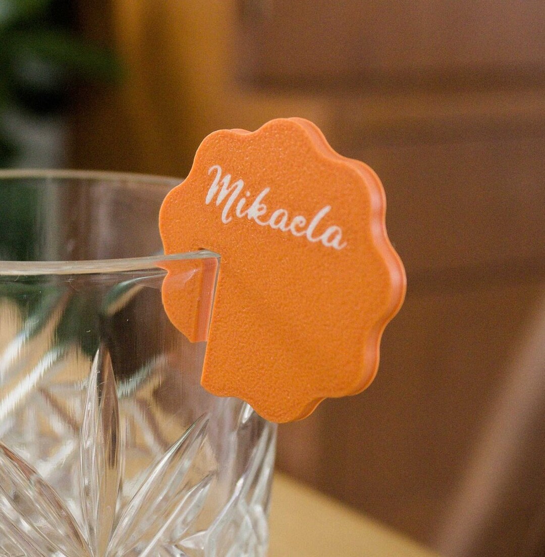 Name Cards | Table Name Places | Custom Wedding & Event Glass Name ...